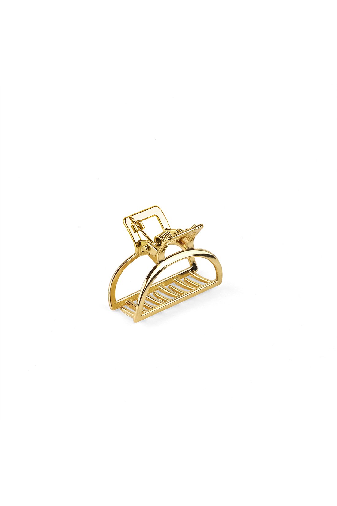 MINI METAL HAIR CLAW CLIP IN GOLD – Saussy